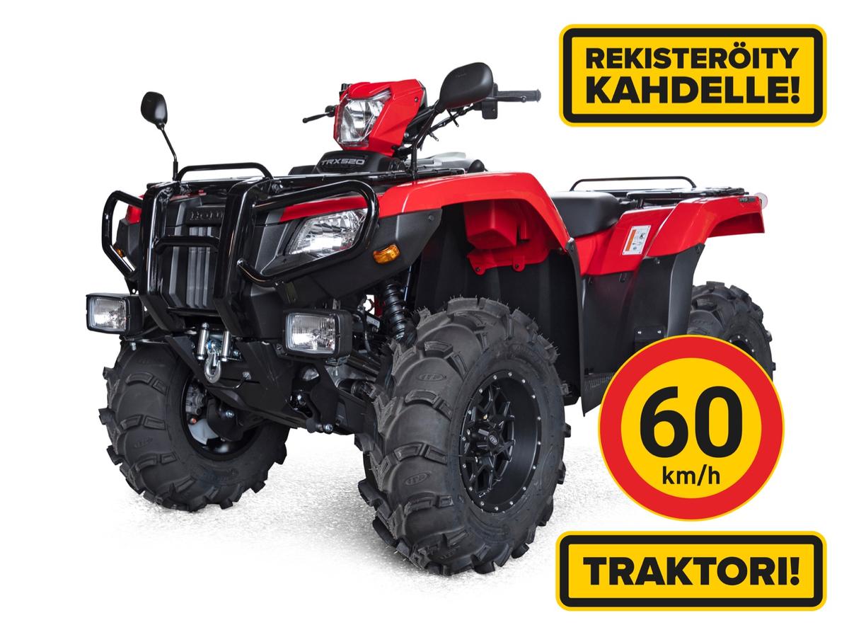 HONDA TRX520FA6 T3B TRAKTORIMÖNKIJÄ | Tuhkanen Oy
